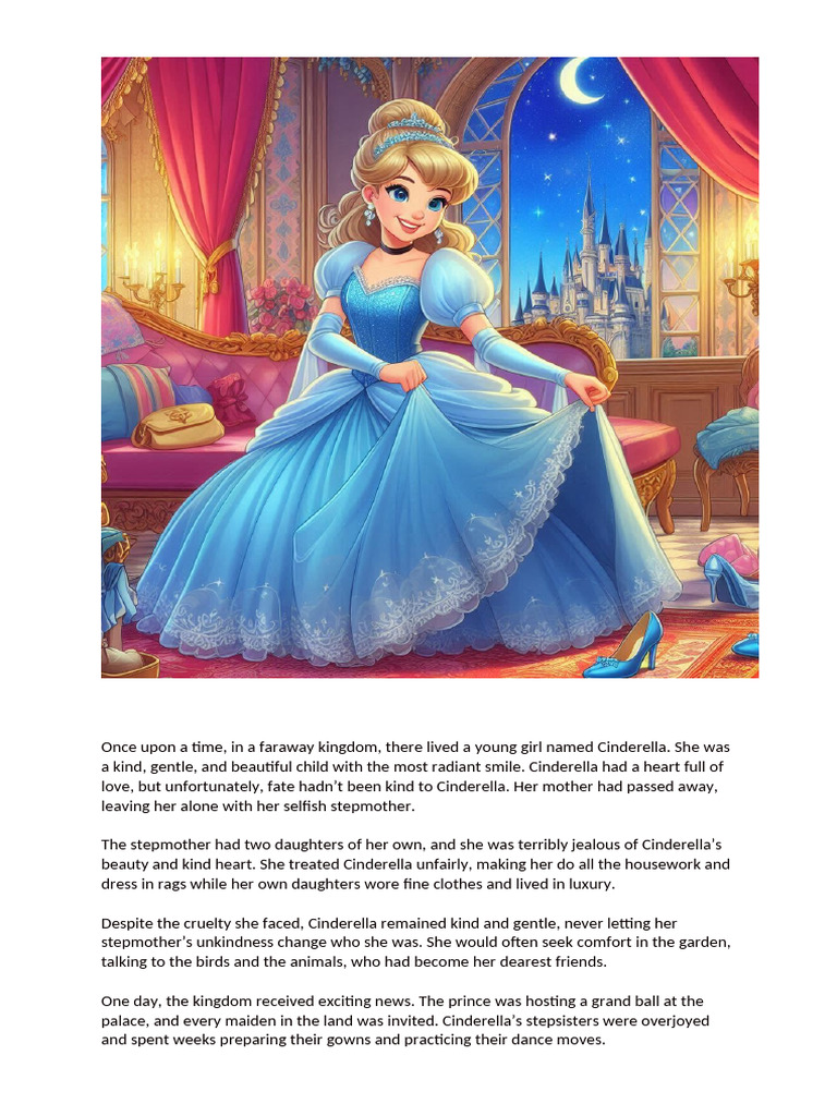 Once upon a time | PDF | Cinderella | Fairies