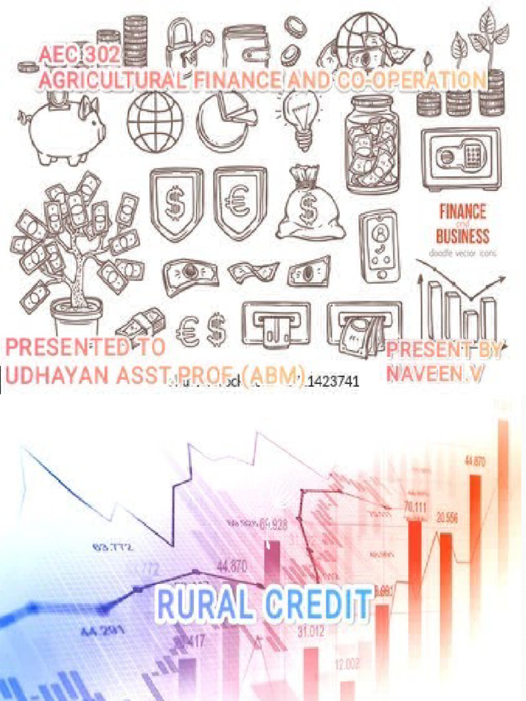 Naveen. V (2021052041) Rural Credit | PDF | Loans | Banks