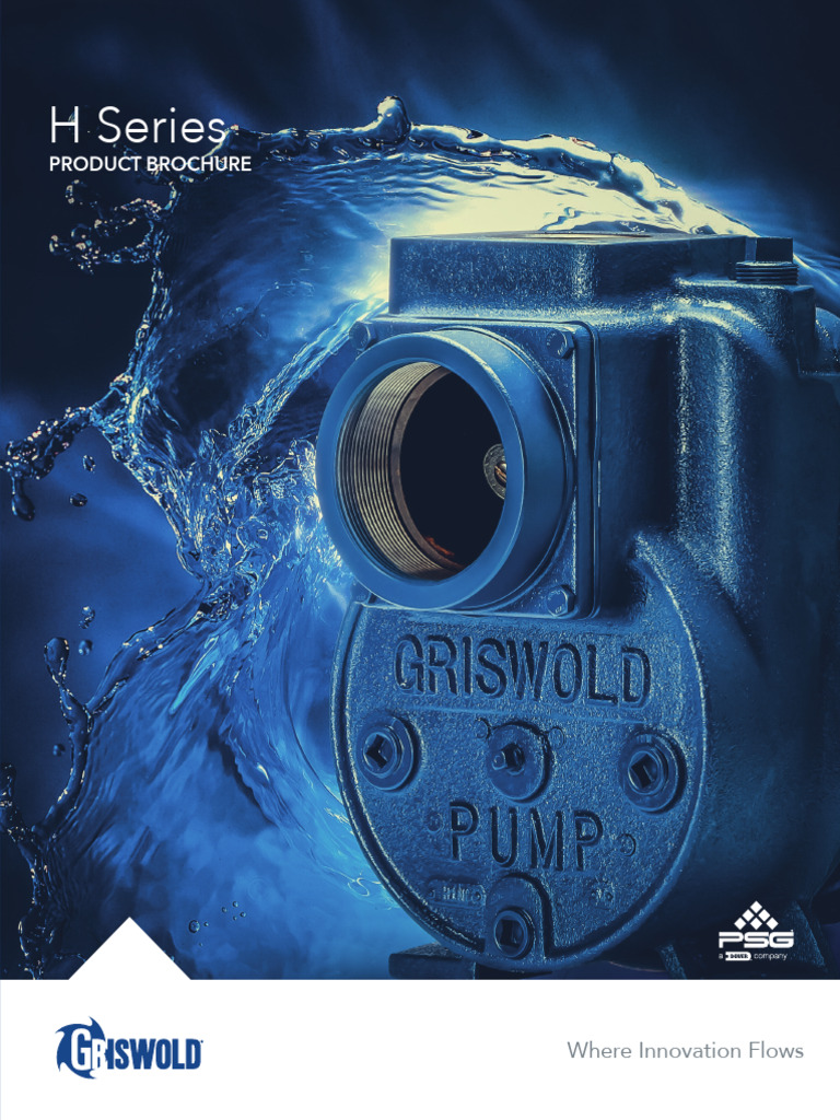 Selfprim Bro h Series | PDF | Pump | Chemical Engineering