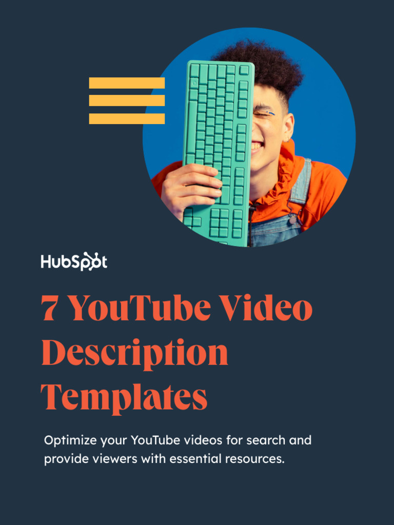 YouTube Video Description Templates | PDF | You Tube | Search Engine ...