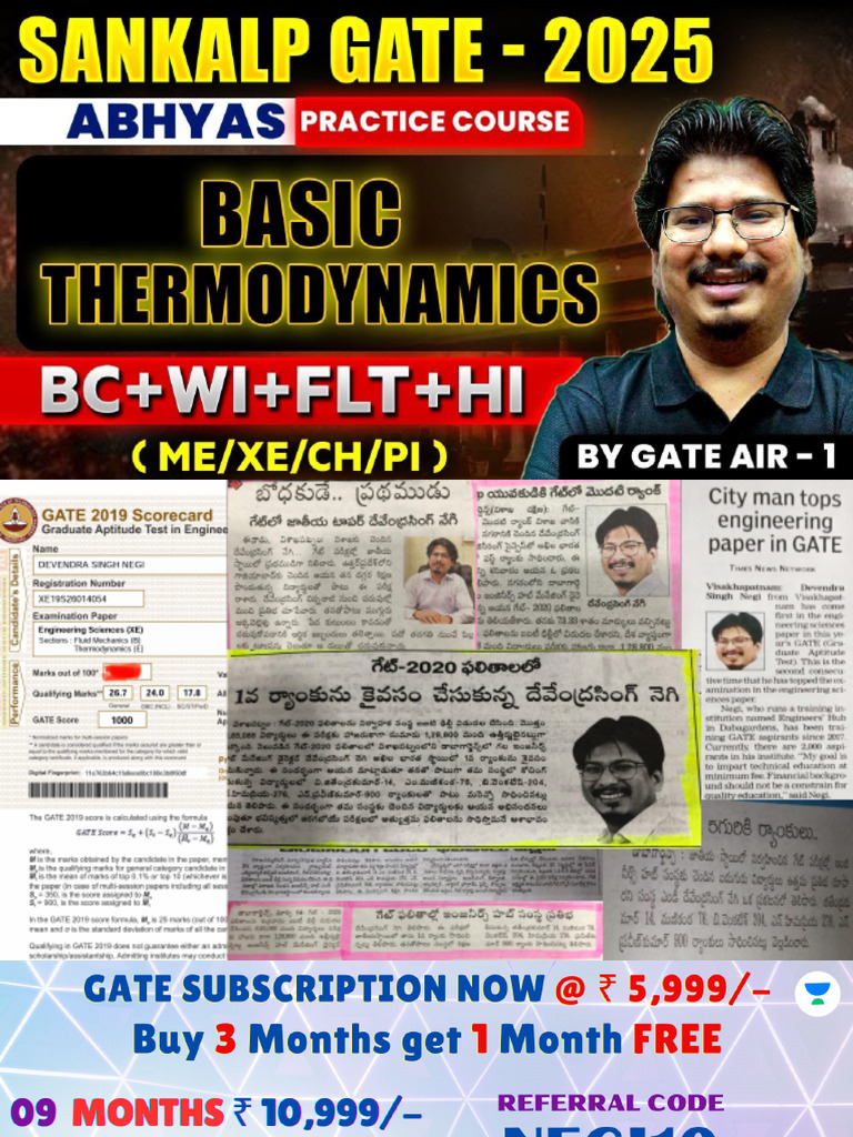 Abhyas Practice Course - BTD Problems Solving 01 | PDF | Gases | Enthalpy