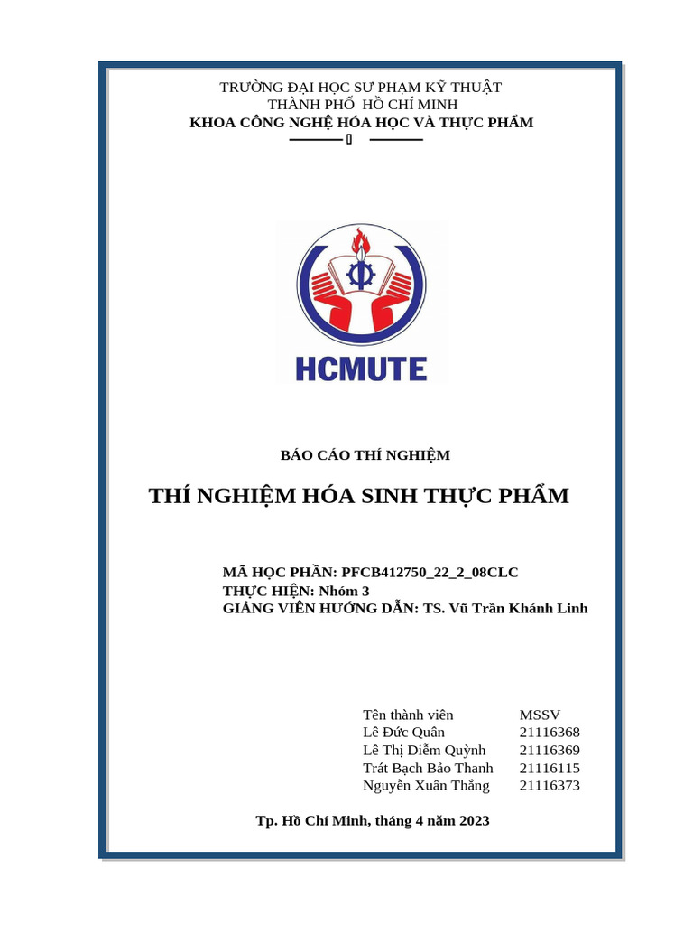 N3 - Báo Cáo Invertase | PDF