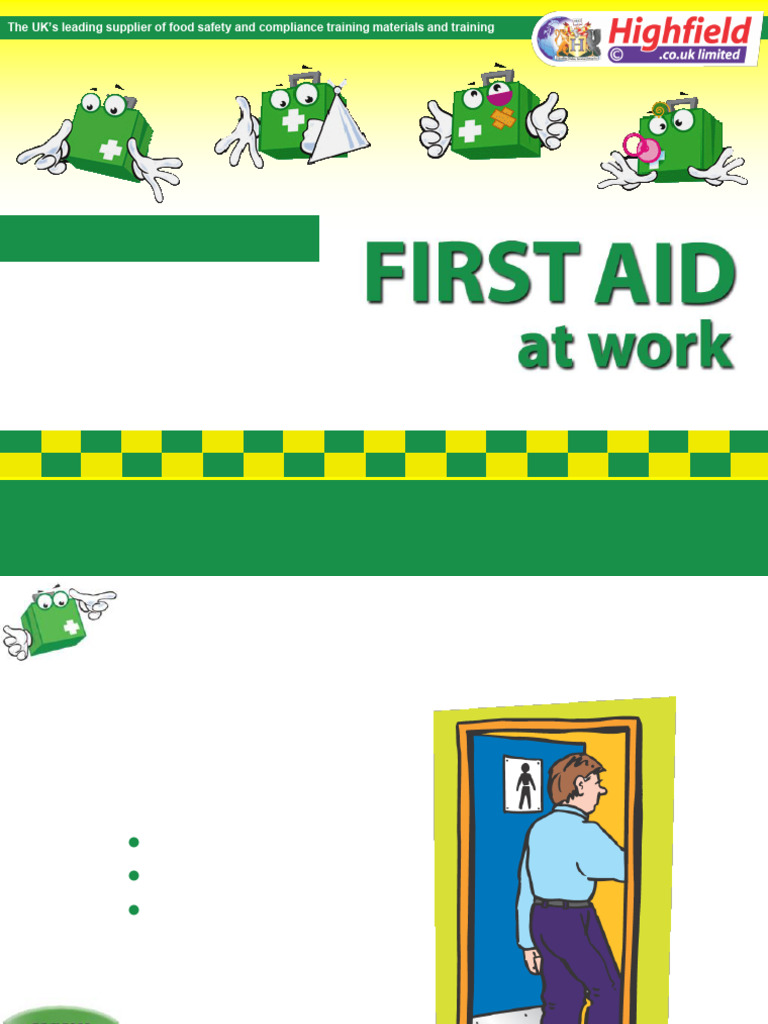 First Aid at Work Highfield-1 | PDF | Vertebral Column | First Aid