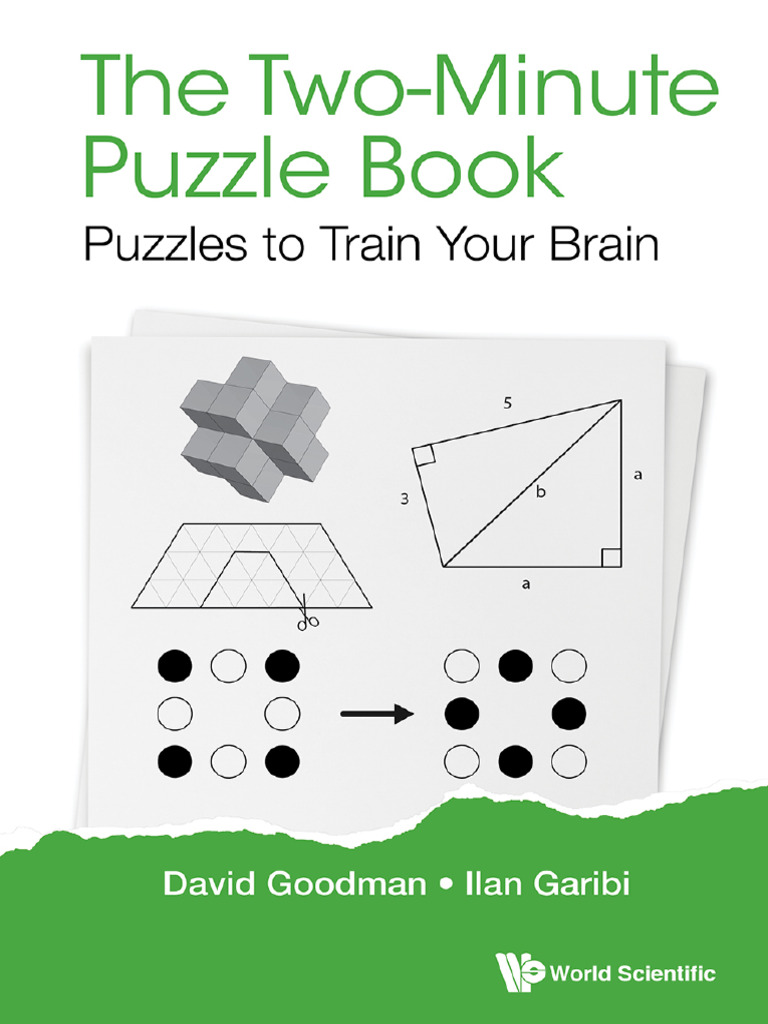 The Two-Minute Puzzle Book Puzzles To Train Your Brain | PDF | Rectangle | Triangle