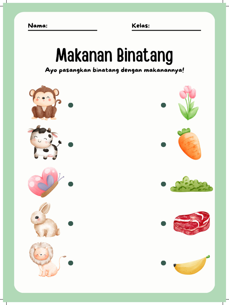 Uji kreativitas tema binatang (2) | PDF