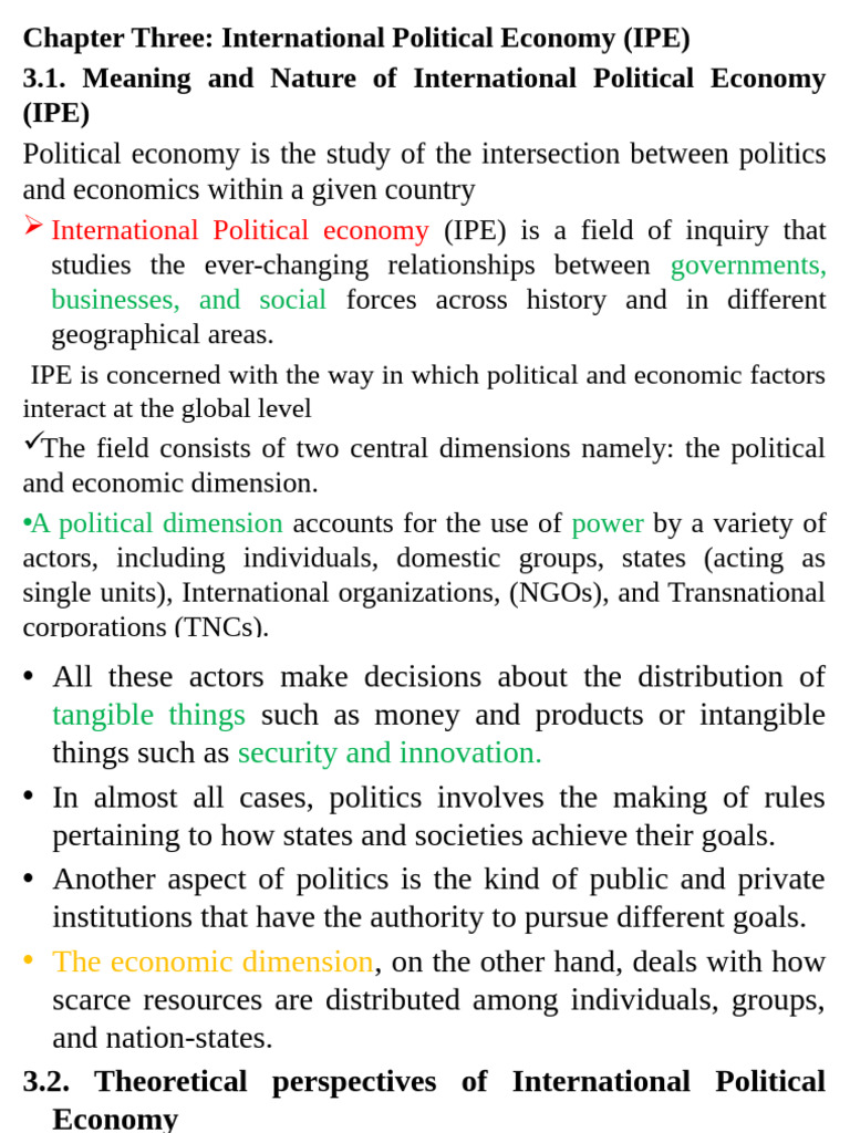 glov ppt 3 | PDF | Mercantilism | Capitalism