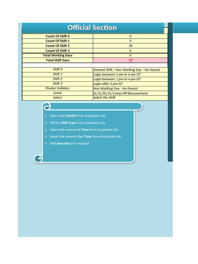 TimeSheet Format | PDF | Religious Holidays | Hindu Worship