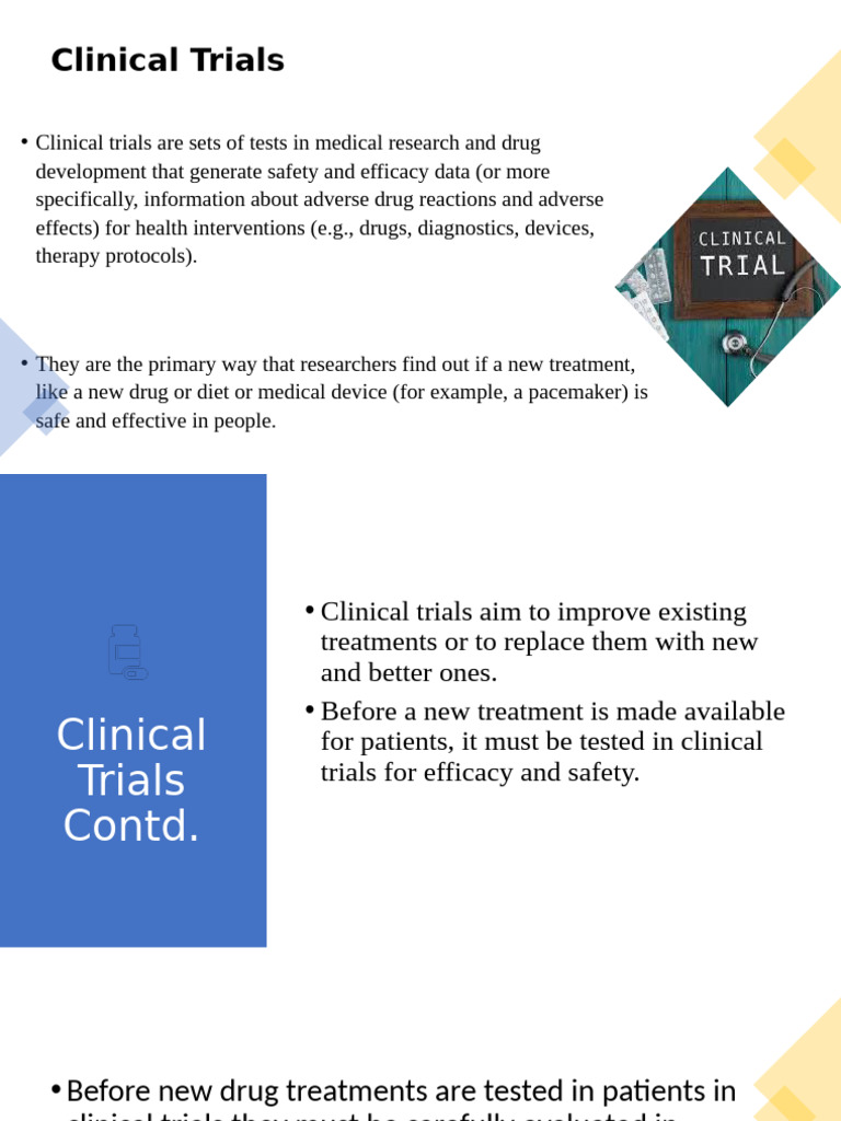 Clinical Trials: Phases and Protocols | PDF | Clinical Trial | Phases ...