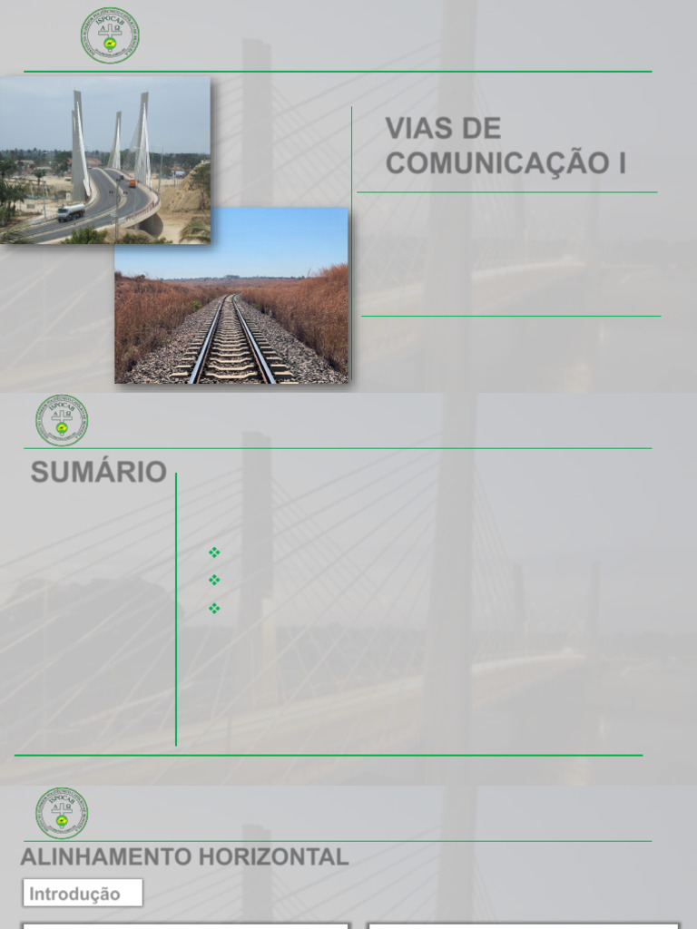 Aula 12 - Alinhamento Horizontal e Alinhamento Vertical | PDF | Curva ...