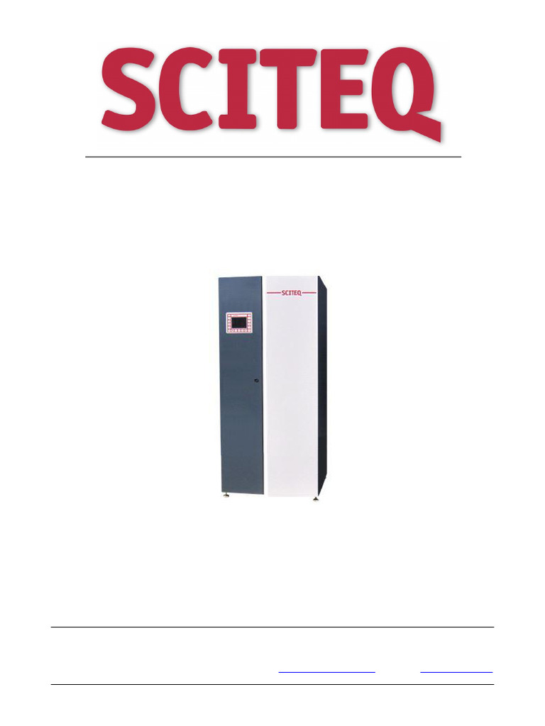 SCITEQ X-ACT Pressure Operation Manual | PDF | Pump | Safety