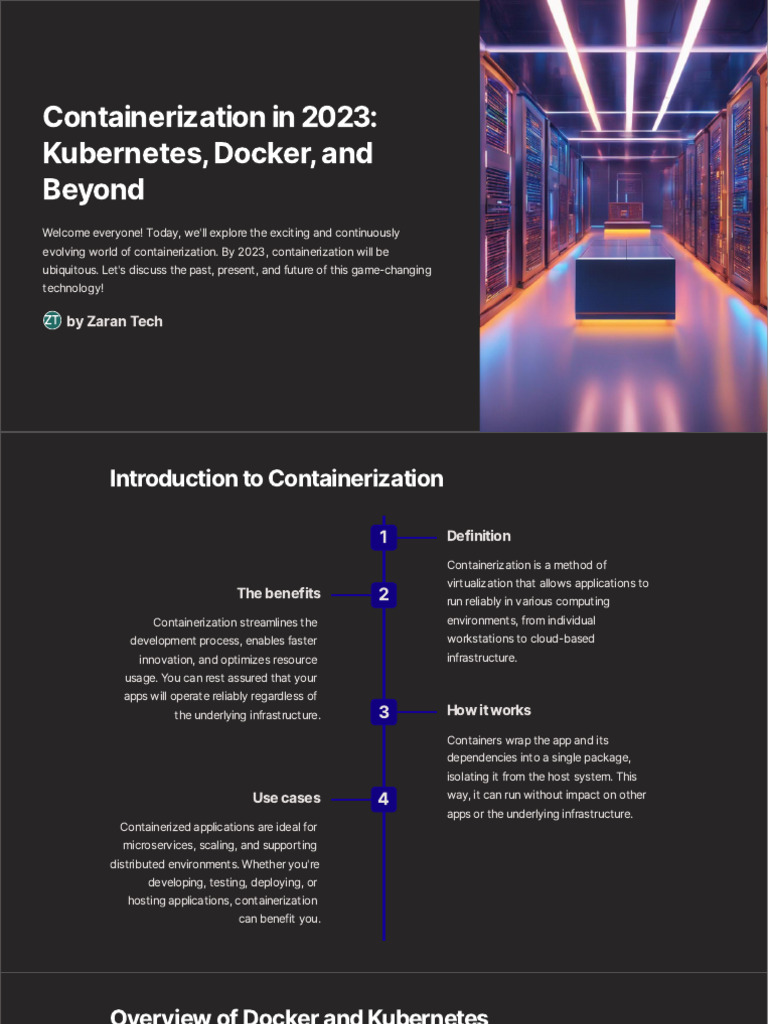 Containerization-in-2023-Kubernetes-Docker-and-Beyond | PDF | Cloud ...