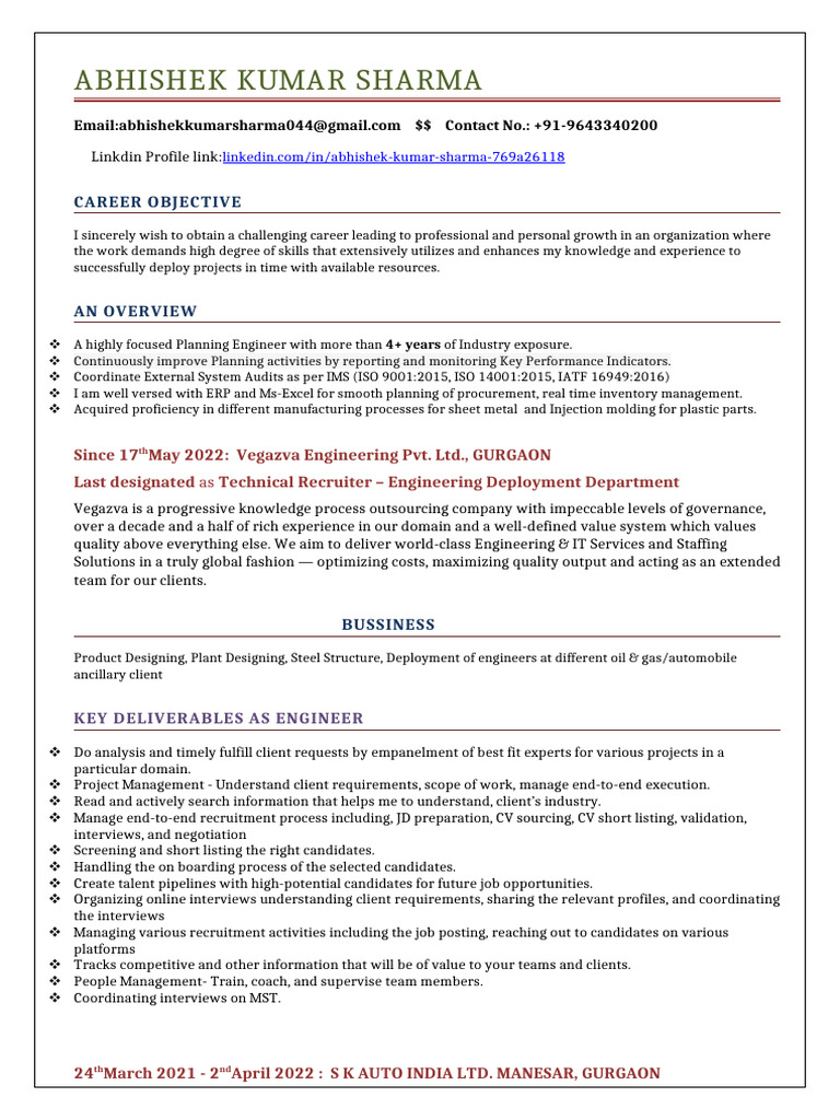 abhishek resume@updated | PDF
