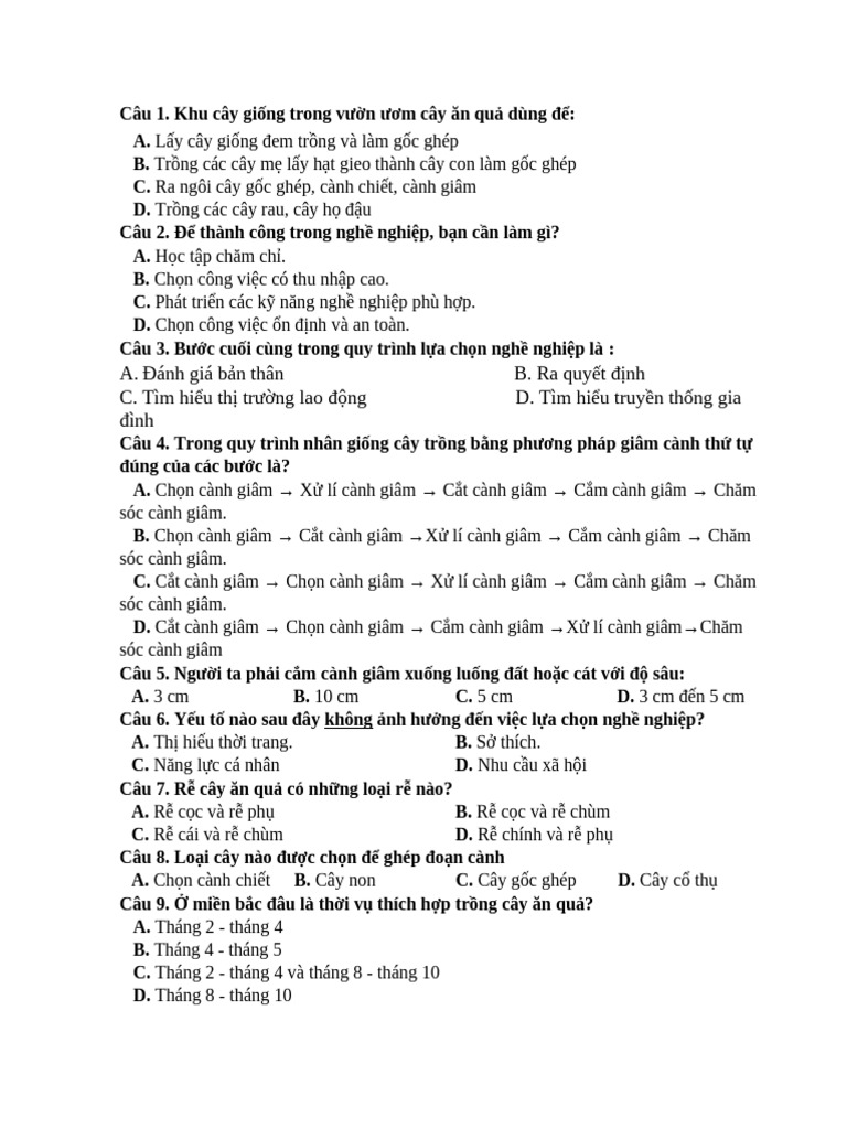 Đề-ôn-CN9 2 | PDF