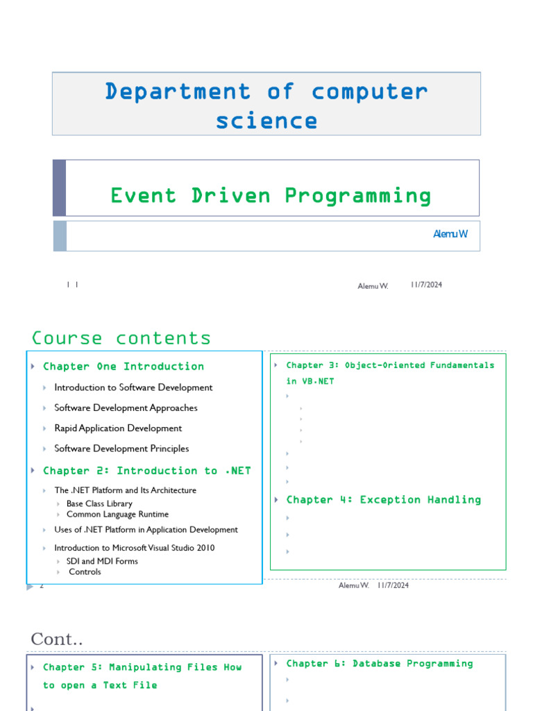Aluu | PDF | Software Development Process | Class (Computer Programming)