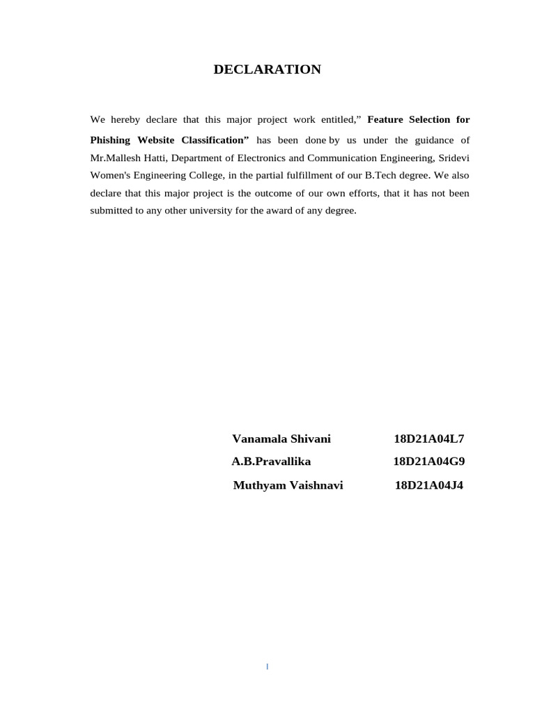 Major Project Part 2 Index | PDF | Machine Learning | Phishing