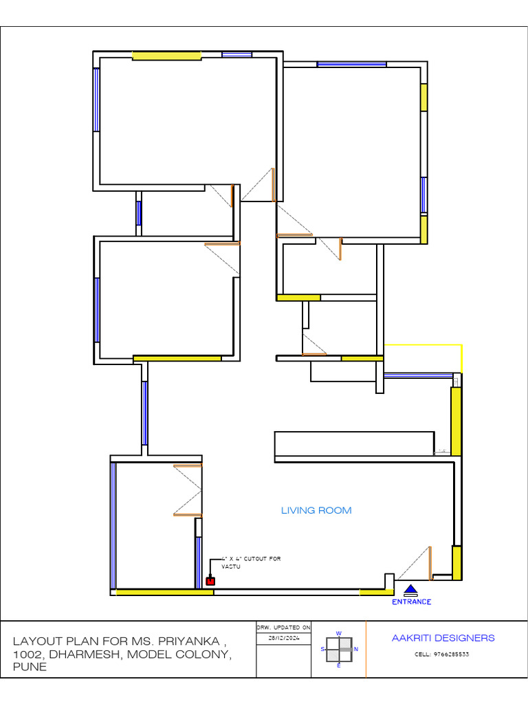 Living Room Layout Plan for Priyanka | PDF