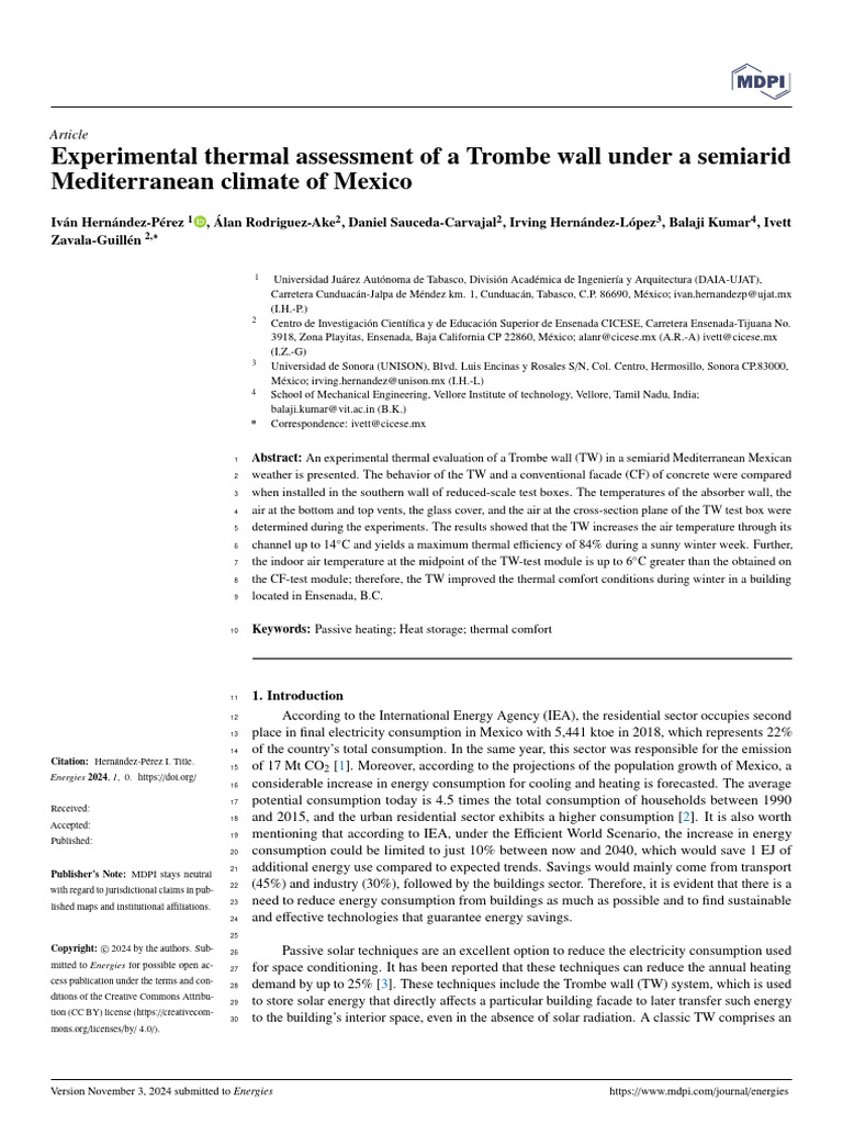 Trombe Wall | PDF