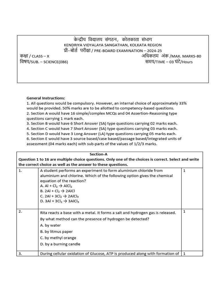 Science-QP-2 | PDF | Refractive Index | Sex