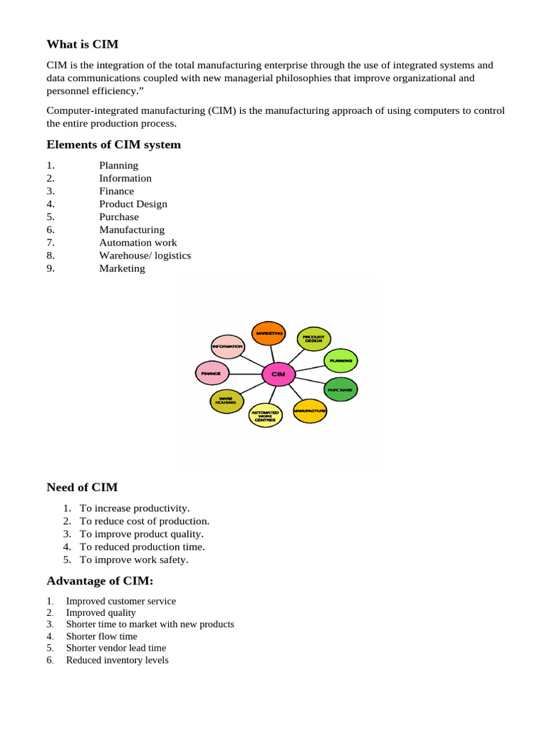 UNIT 1 | PDF | Automation | Computer Aided Design