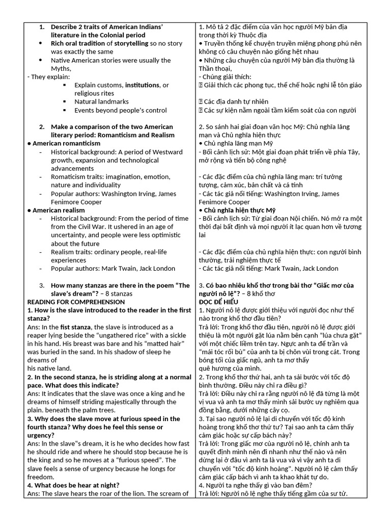 American Literature | PDF