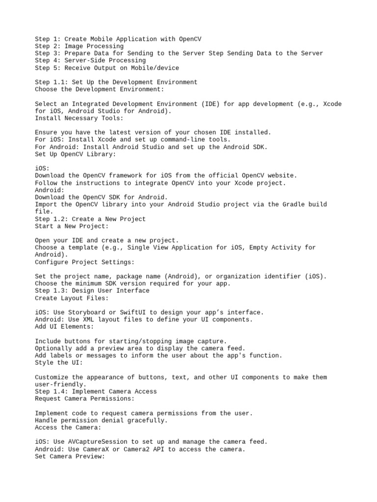 Step 1 Create Mobile Application Wi Pdf Ios Mobile App