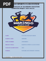 Trade Project Sample | PDF | Inventory | Feasibility Study