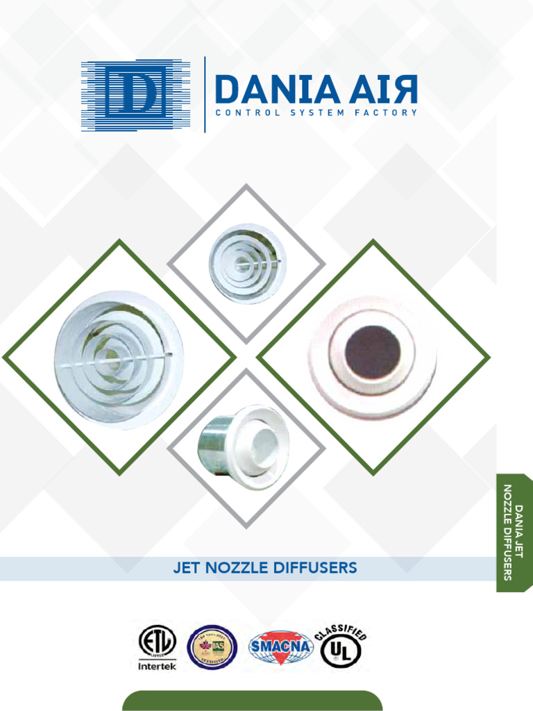 Jet Diffusers & Et Nozzle. | PDF | Nozzle | Duct (Flow)