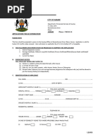 DCI Community Housing Application Form | PDF | Landlord