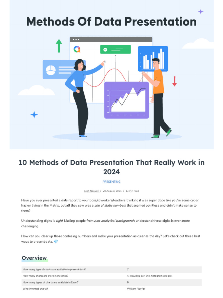 10 Methods of Data Presentation That Really Work in 2024 - AhaSlides ...