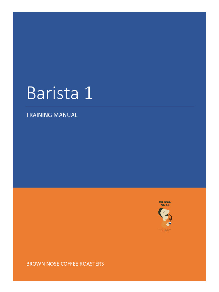 Barista 1 Training (New Module) | PDF