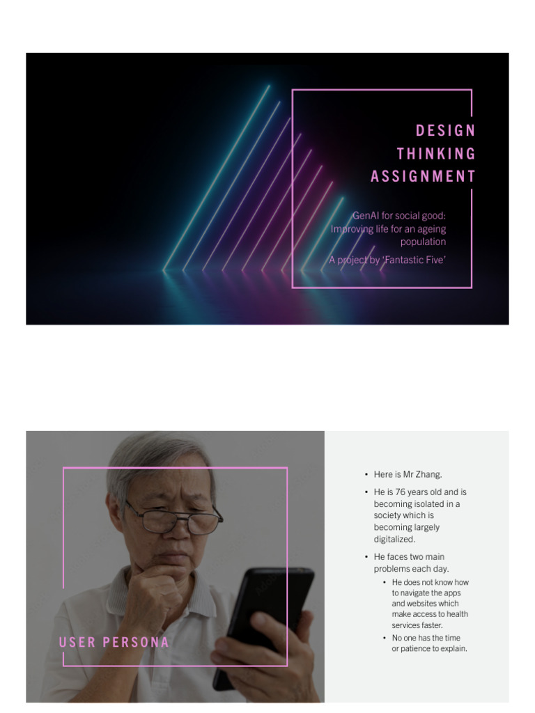 Empowering Seniors with GenAI | PDF | Artificial Intelligence ...
