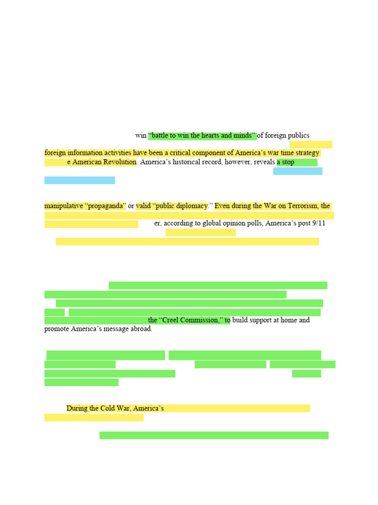 From Propaganda To Public Diplomacy - Zaharna | PDF | Propaganda ...