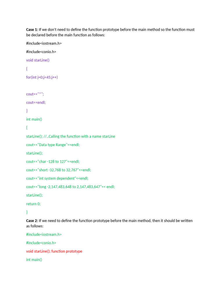 Function Concepts With Example | PDF | Namespace | Control Flow