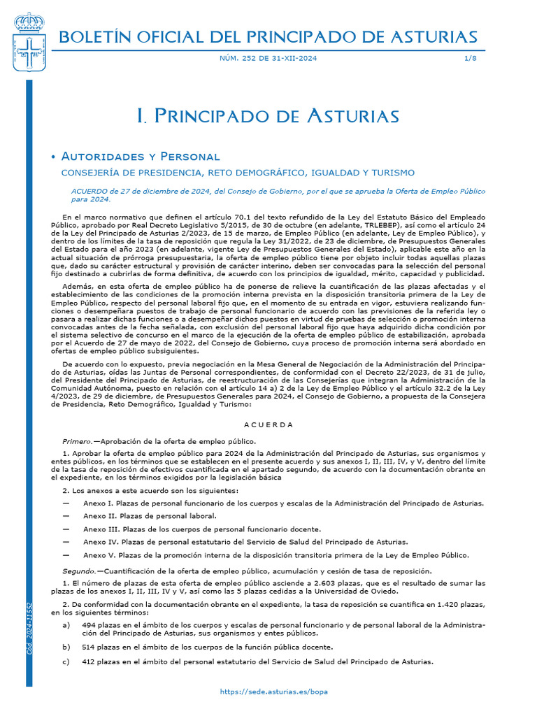 Bopa 2 | PDF | Invalidez | Gobernancia