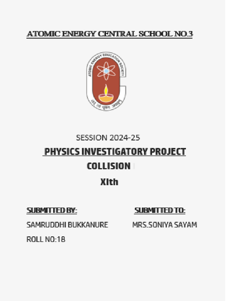 ACKNOWLEDGMENT | PDF | Collision | Classical Mechanics