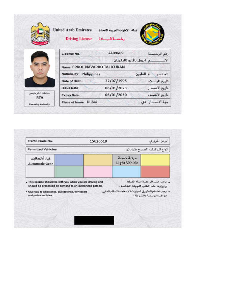 Driving License 2030 | PDF