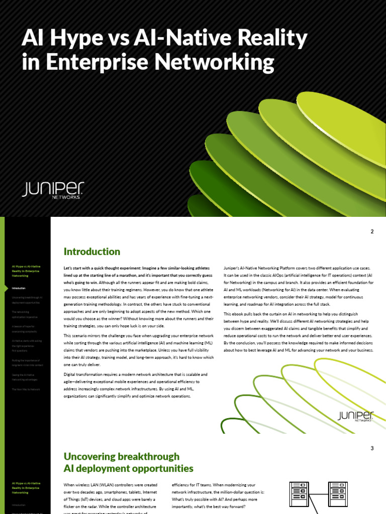 ai-hype-vs-ai-native-reality-in-enterprise-networking | PDF | Computer Network | Artificial ...