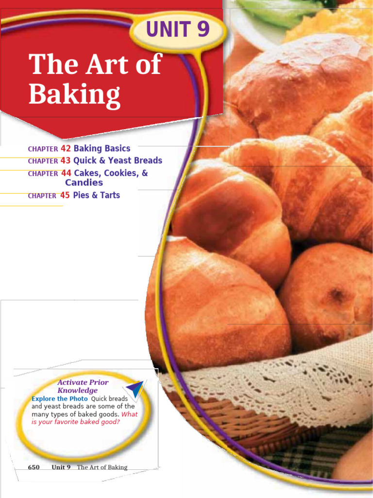 Chapter-42-The Art of of Baking | PDF | Flour | Baking