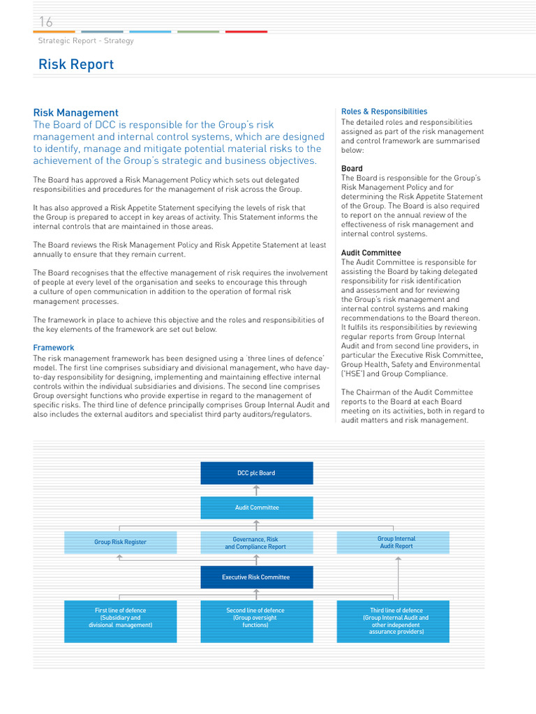 Risk-Report | PDF | Internal Audit | Internal Control