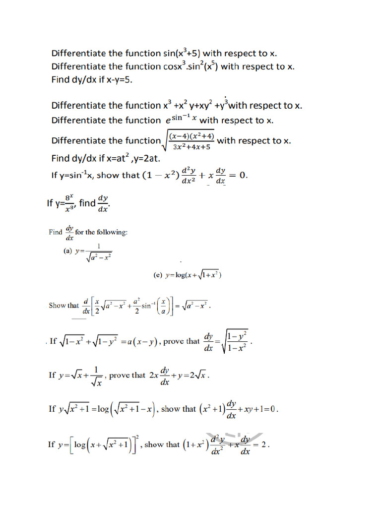 Find The Values of X | PDF