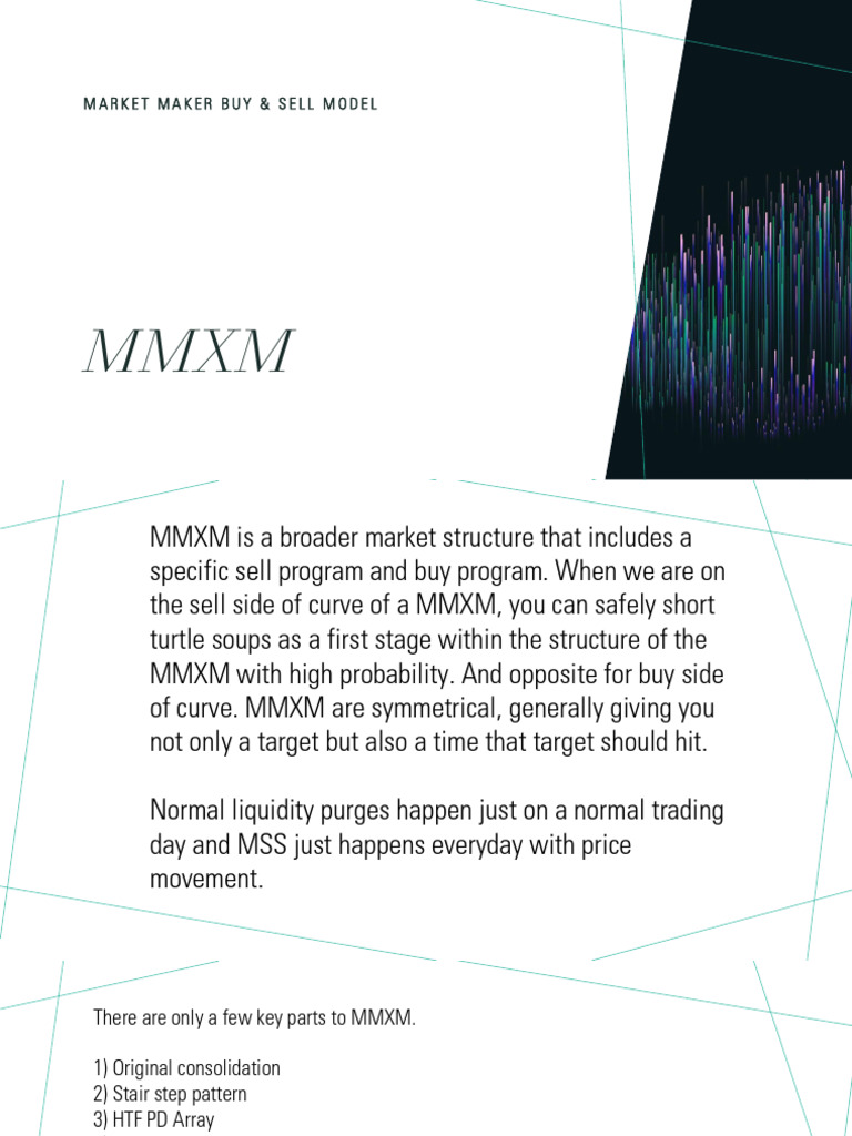 MMXM Market Maker Buy & Sell Model | PDF