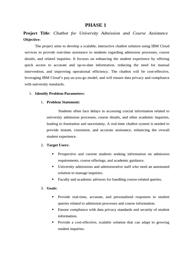 PHASE_1_IBM_PROJECT | PDF | Cloud Computing | Scalability