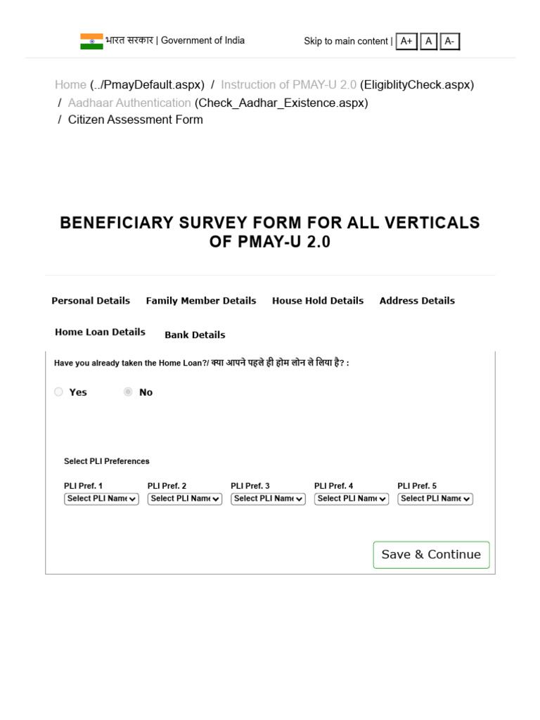 PMAY 2.0-HFA(Urban) | PDF