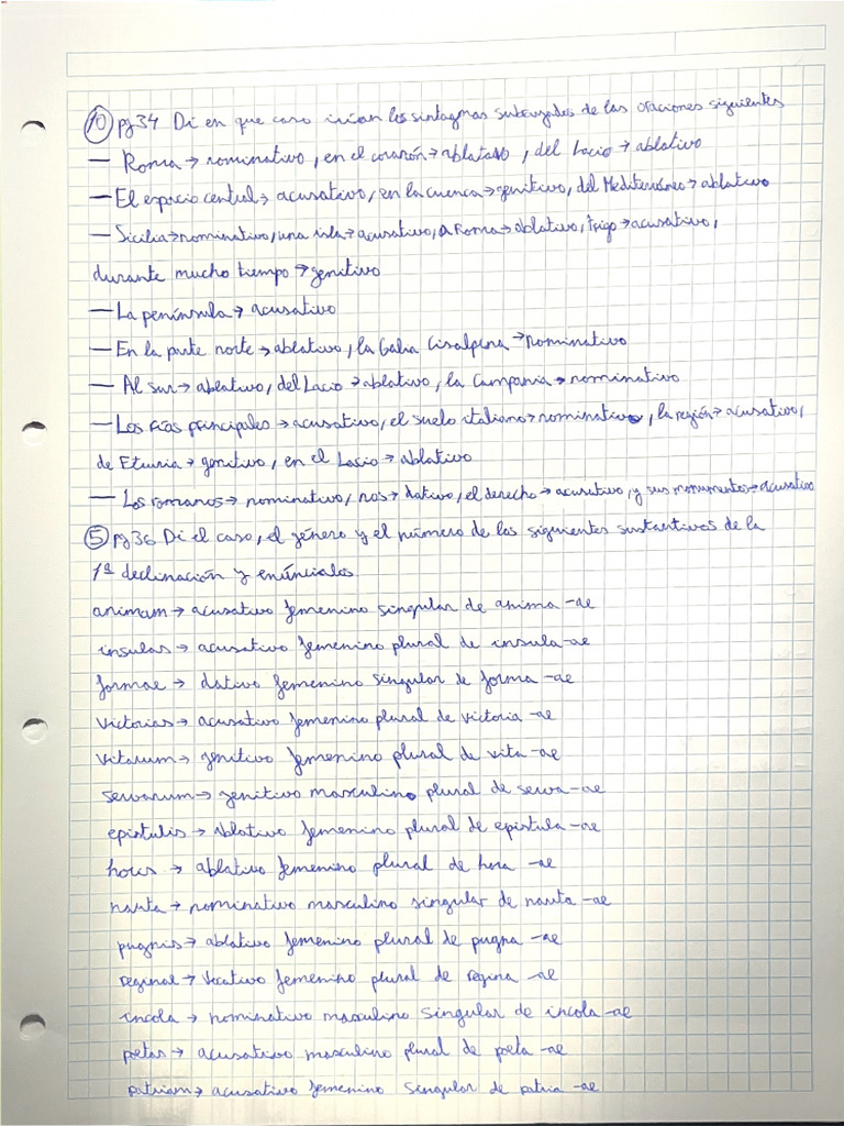 Tarea 7. Ejercicios de gramática. (11 dic 2024 a la(s) 19:34) | PDF