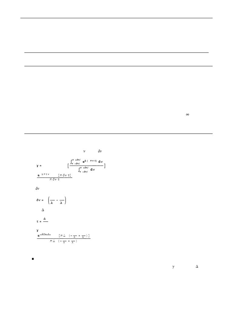 3Coherence | PDF | Coherence (Physics) | Interferometry