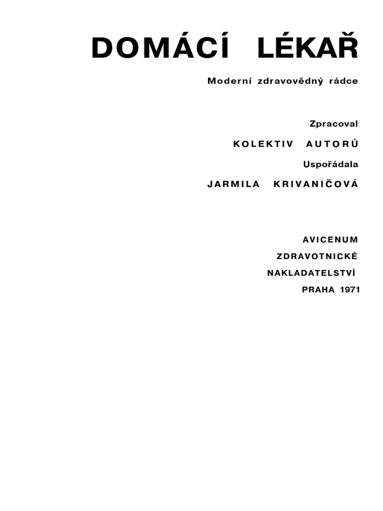Domáci Lekár | PDF