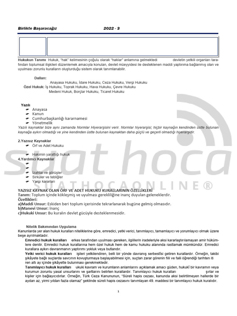 temel hukuk | PDF