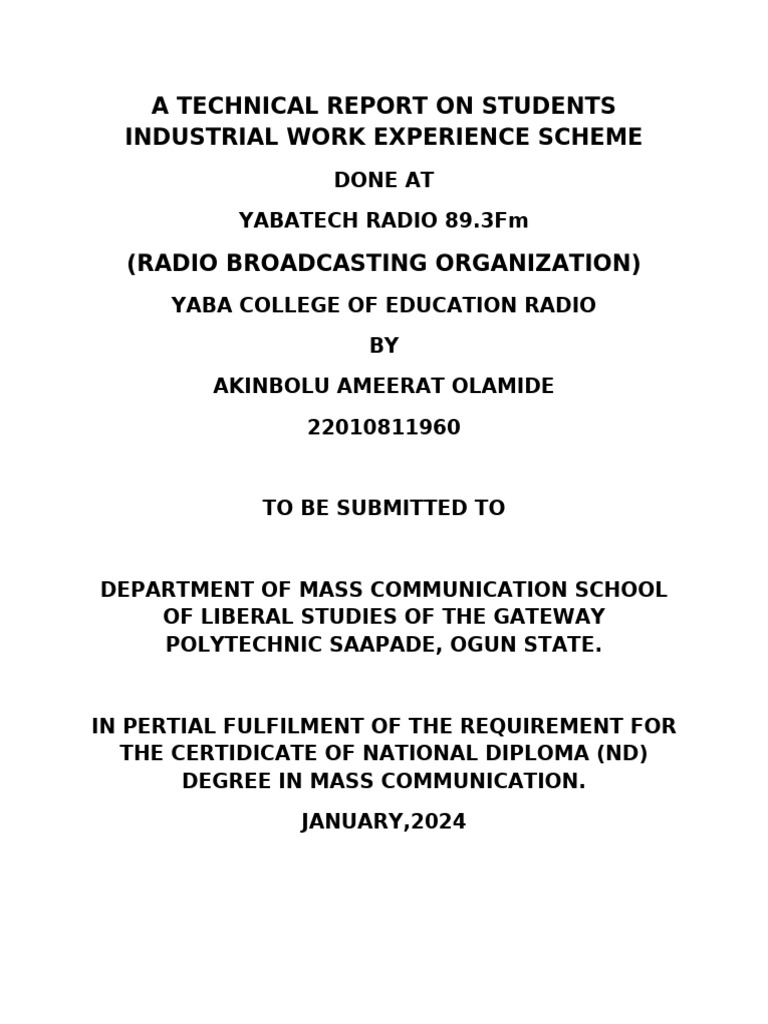 A TECHNICAL REP-WPS Office | PDF | Experience