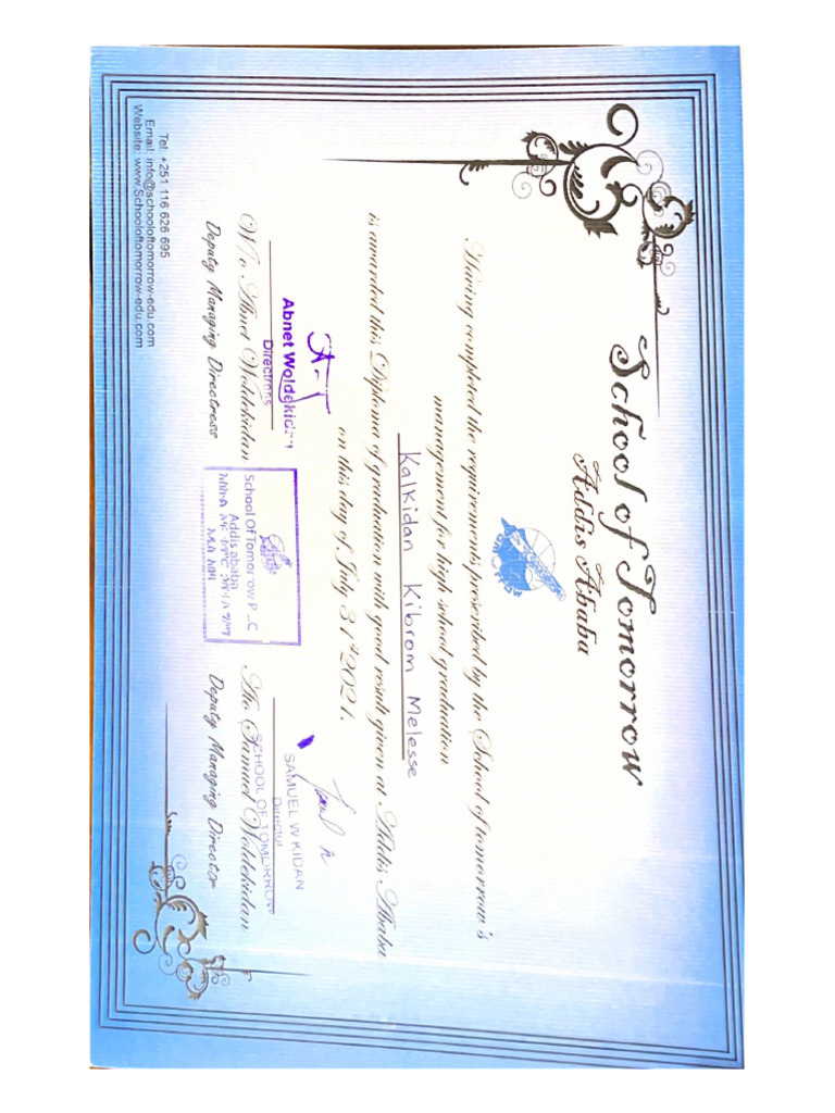 Kalkidan Kibrom Melesse | PDF