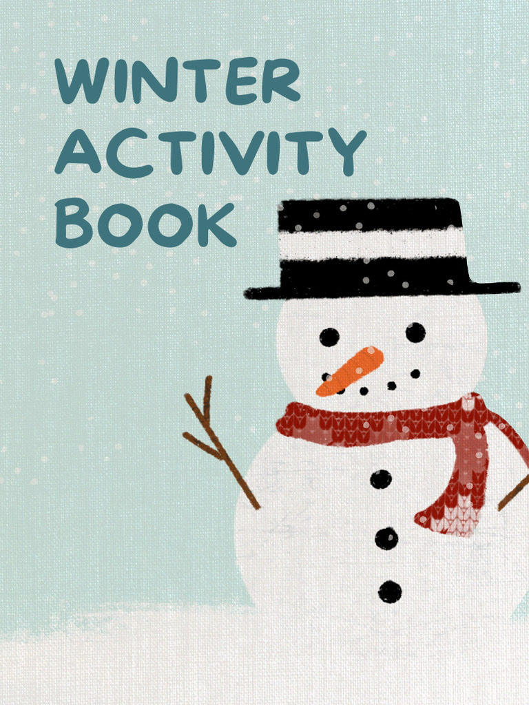 Winter Activity Book for Kids | PDF